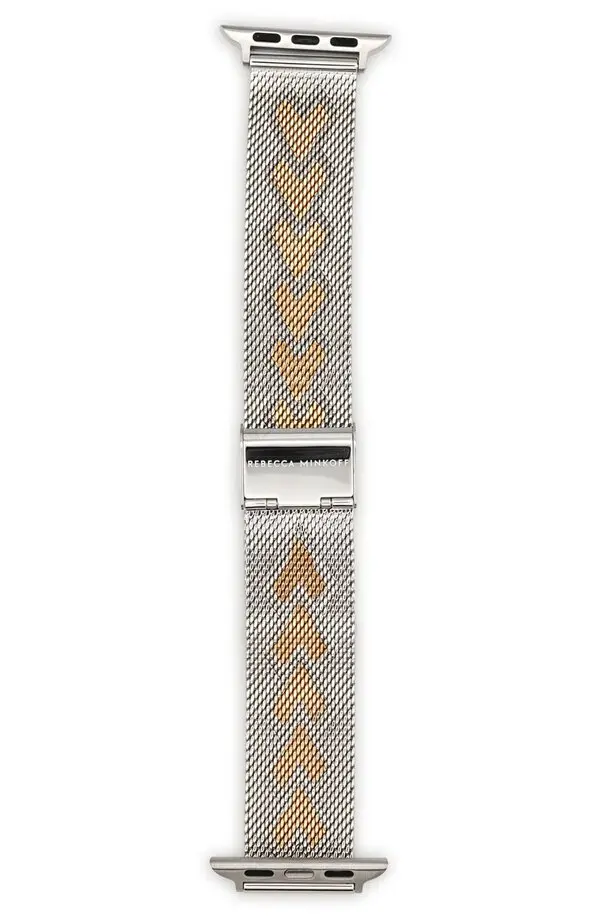Rebecca Minkoff Silver Mesh Strap Watch Rebecca Minkoff Wrist Watch - Etsy main image 2