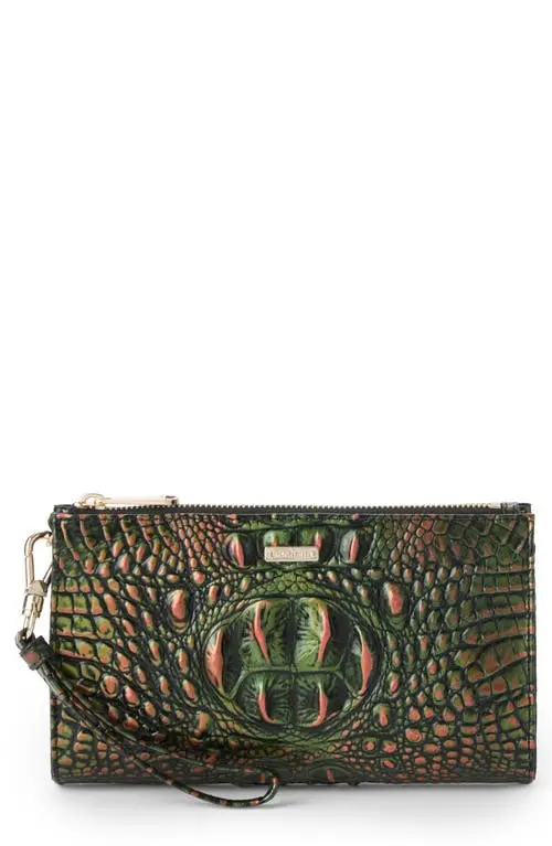 Brahmin Daisy Croc Embossed Wristlet - Samba Melbourne