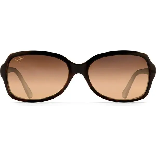 Maui Jim Cloud Break 56mm Polarized Sunglasses - Tortoise Peacock/blue/bronze
