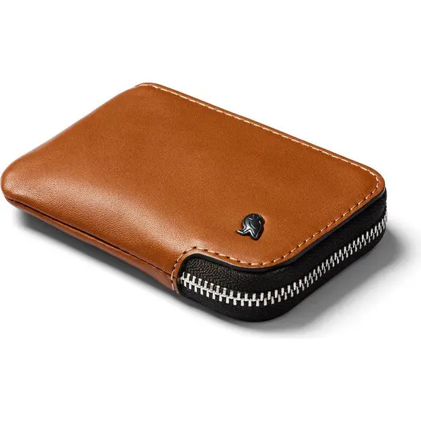 Bellroy Leather Card Pocket - Caramel