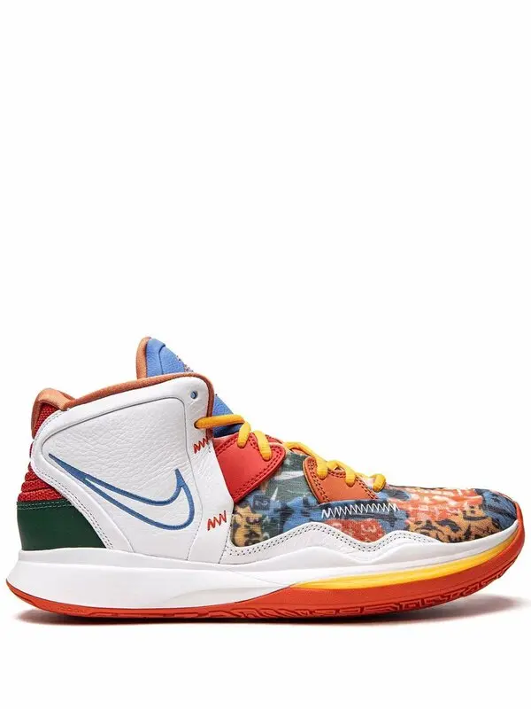 Nike Kyrie 8 Ep ""ky-d"" Sneakers - White | Editorialist