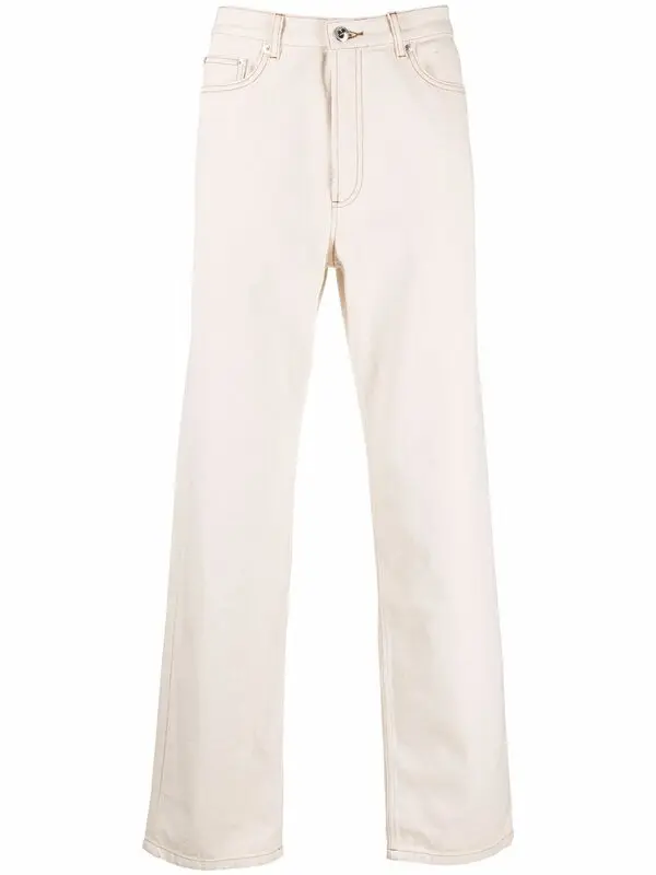 A.p.c. Straight-leg Cotton Jeans