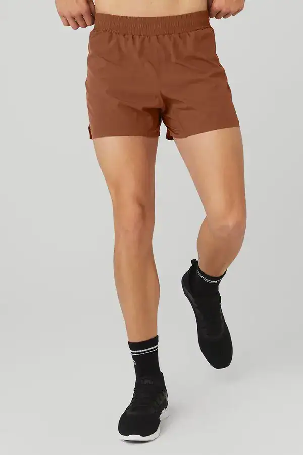 Alo Yoga 5 Adapt Running Short In Rust - 44% Off | Editorialist