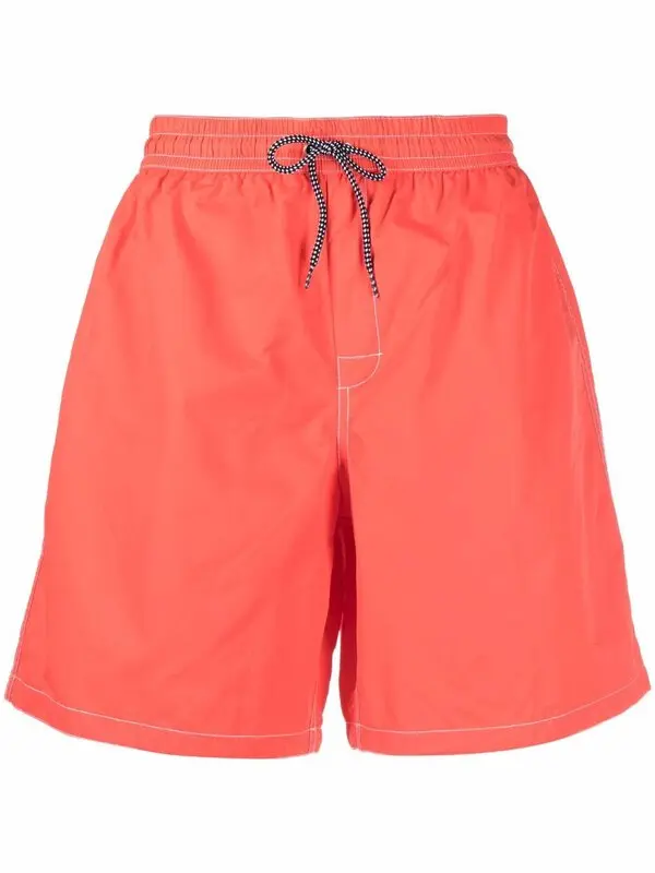 A.p.c. Logo-embroidered Swimming Shorts