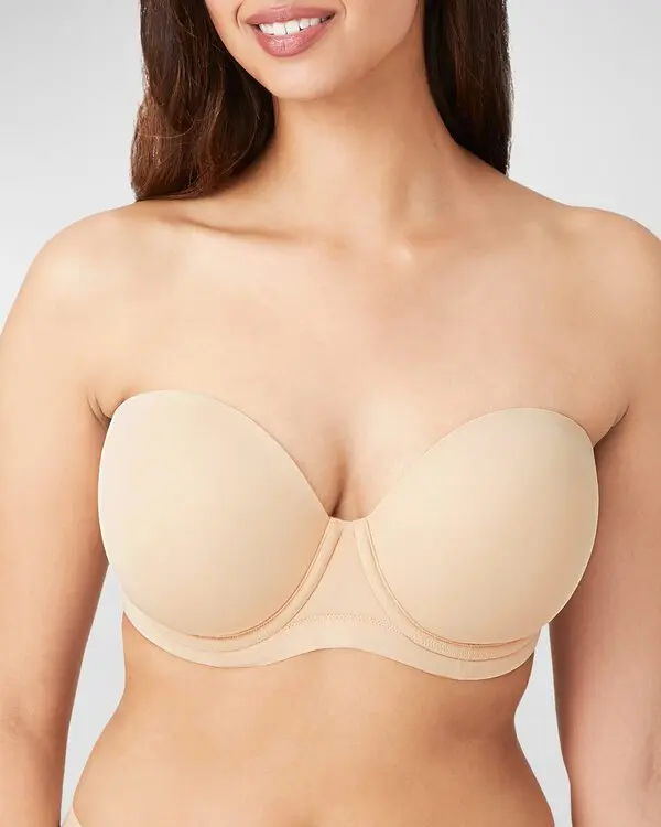 Wacoal Red Carpet Full-figure Strapless Bra - Sand