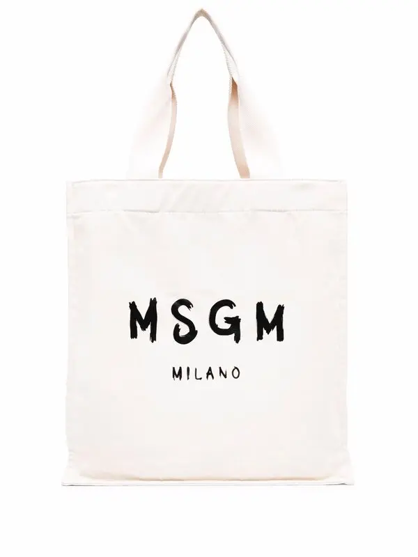 MSGM Logo-print Shopper Tote