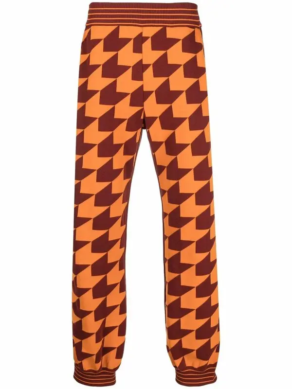 Marni Chevron-jacquard Track Pants