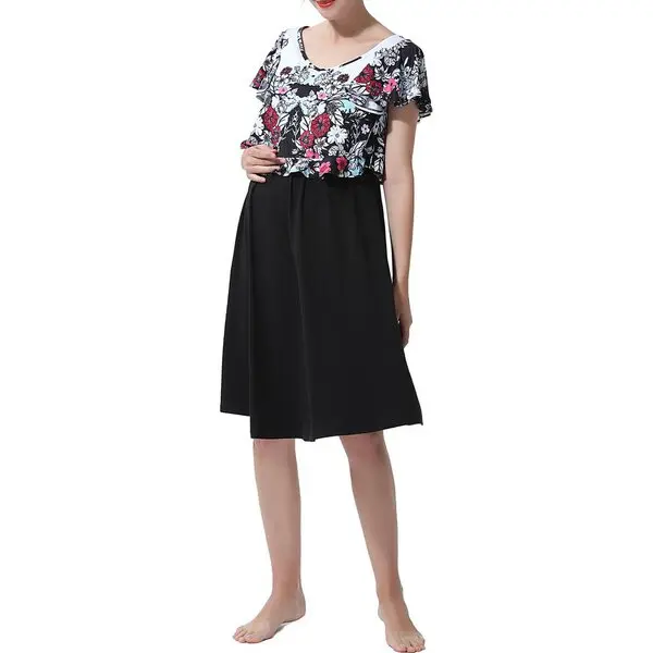 KIMI + KAI Gini Maternity Nightgown