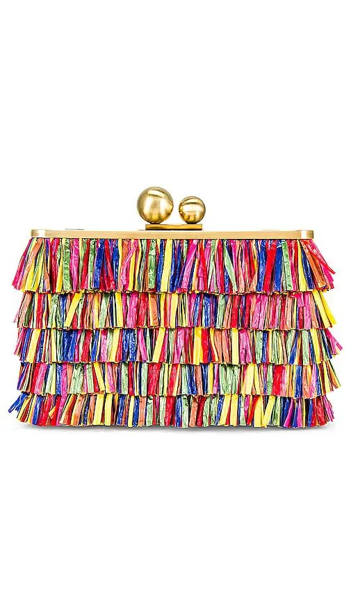 OLGA BERG Carlita Carnivale Clutch