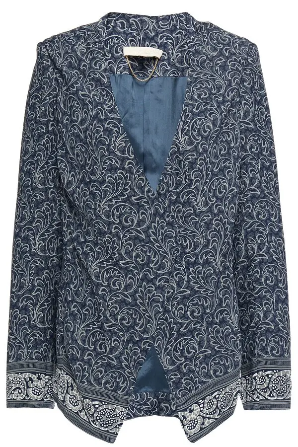 Vanessa Bruno Printed Crepe Jacket