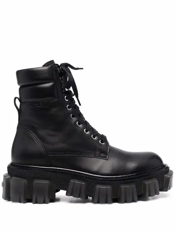 Amiri Chunky-Sole Lace-Up Combat Boots AMIRI COMBAT BOOT – IMPRESSIONS/OPINION PIECE : r/malefashion main image 4