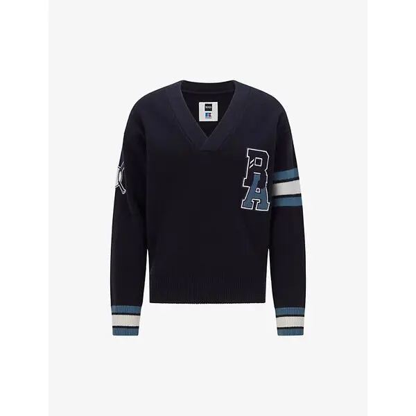Hugo Boss X Russell Athletic Collegiate-inspired Wool Sweatshirt