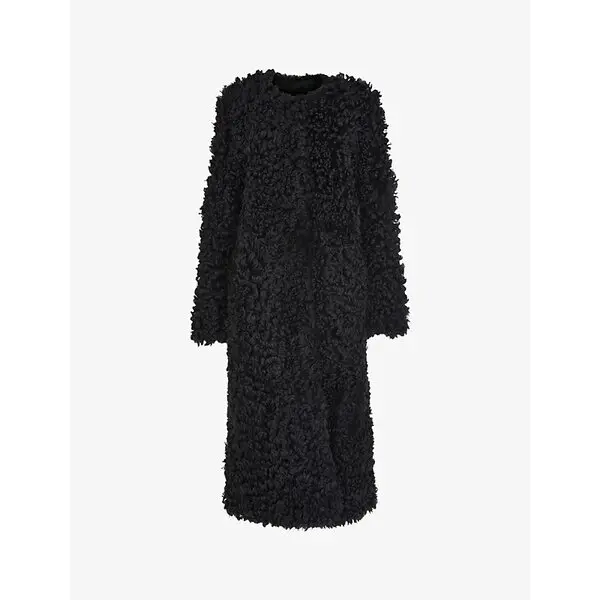 Whistles Eliza Relaxed-fit Shearling Coat