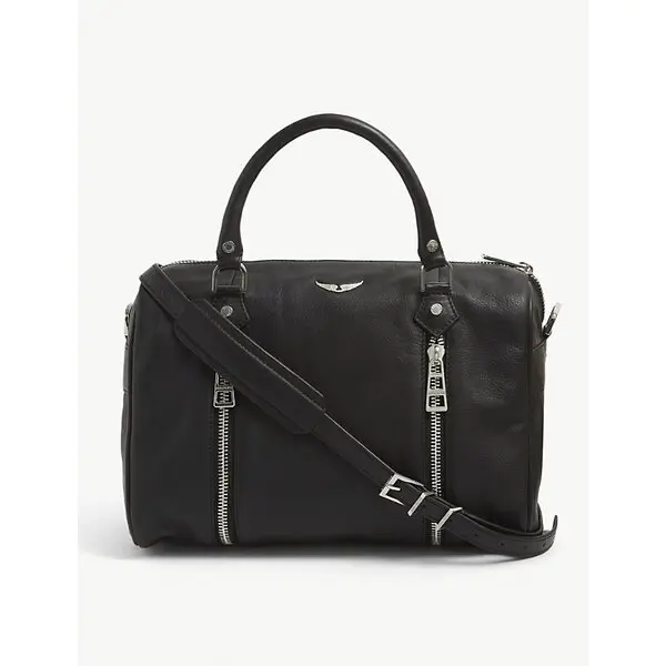 Zadig&Voltaire Pebbled Leather Cross-body Bag