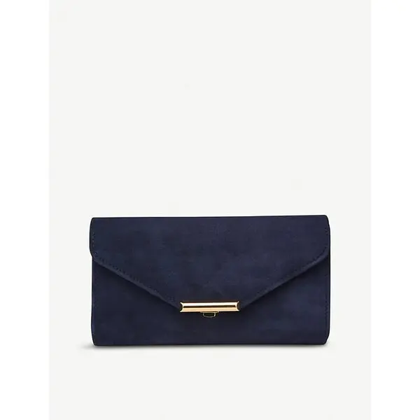 LK BENNETT Lucy Suede Clutch
