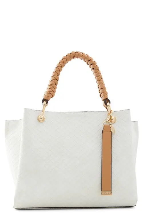 Aldo Gloadithh Faux Leather Tote - Bone