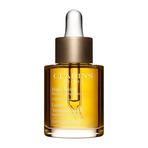Clarins Lotus Purifying Face Treatment Oil For Oily Skin - One-color