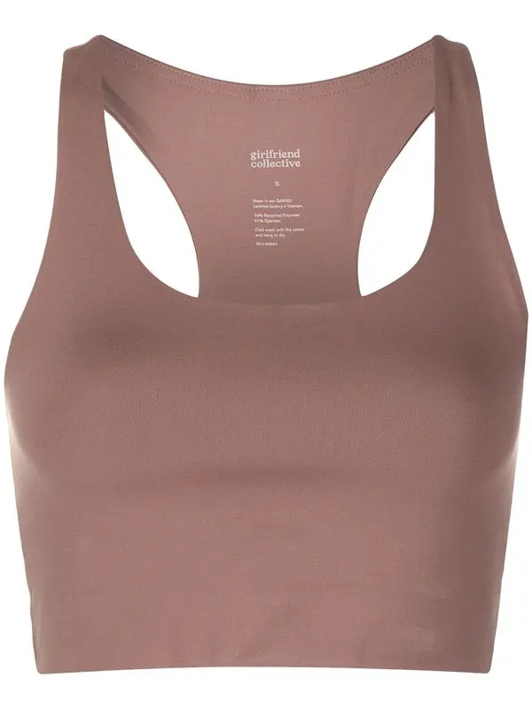 GIRLFRIEND COLLECTIVE Paloma Sports Bra - Brown