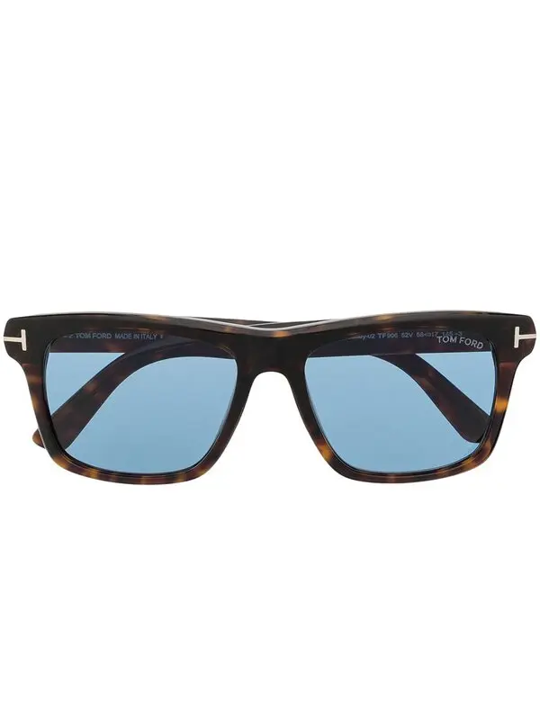 Tom Ford Wayfarer-Frame Sunglasses In Brown - 50% Off  display picture 1