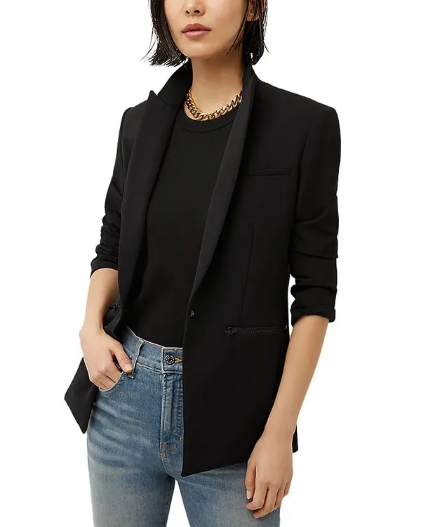 Veronica Beard Scuba Jacket - Black