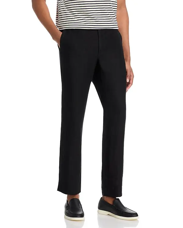 Vince Lightweight Hemp Pant - Black