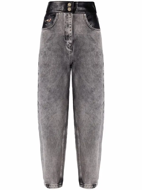 ULYANA SERGEENKO High-waisted Jeans