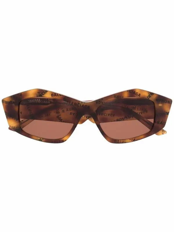 Balenciaga Rectangular Frame Sunglasses