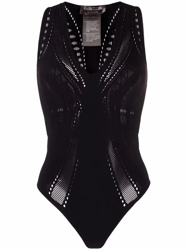 Wolford Ajouré Mesh-panel Body