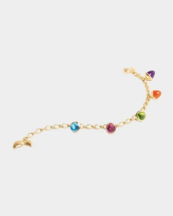 Tamara Comolli Mikado Flamenco Gemstone Charm Bracelet