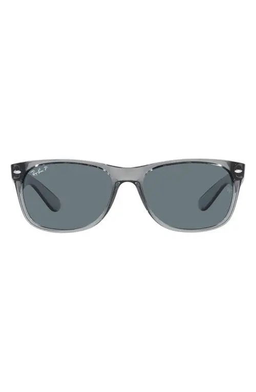 Ray-ban Caravan 58mm Polarized Square Sunglasses - Gunmetal/dark Grey