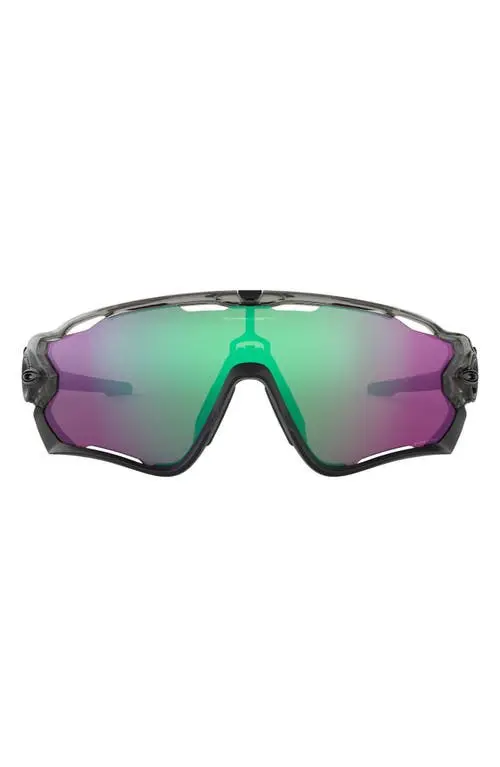 Oakley Jawbreaker Shield Sunglasses - Grey
