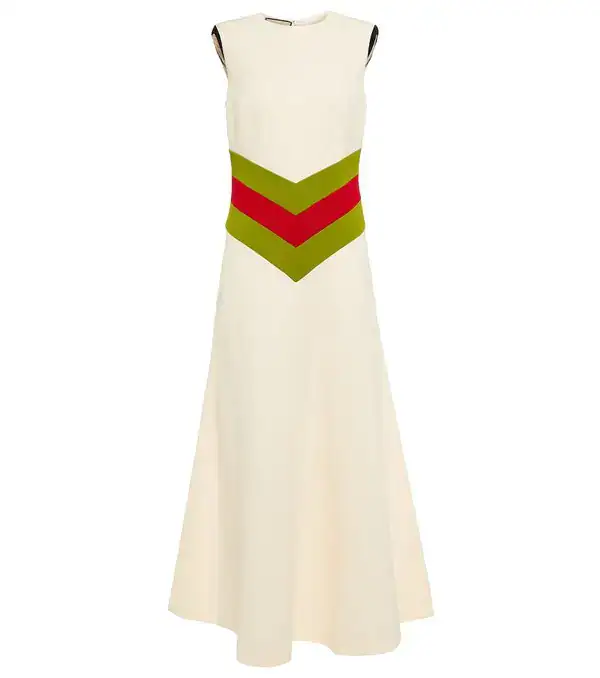 gold and white chevron dress Jovani 38847 White/Gold - Fringe Embellished Dress main image 1