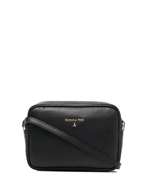 Patrizia Pepe Small Crossbody Bag - Black