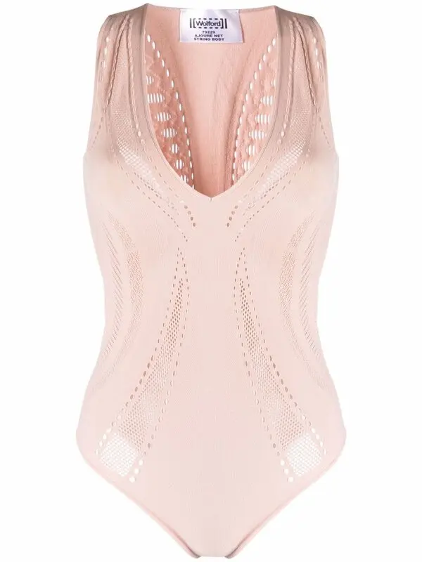 Wolford Ajouré Mesh-panel Body