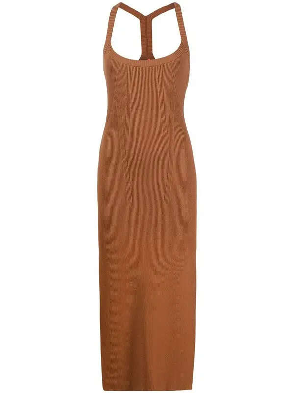 open lace back dress Shimmer L/S Knit Dress – MANNING CARTELL main image 1