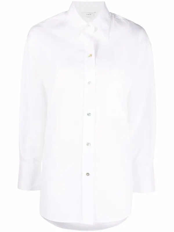 Vince Classic Cotton Shirt - White