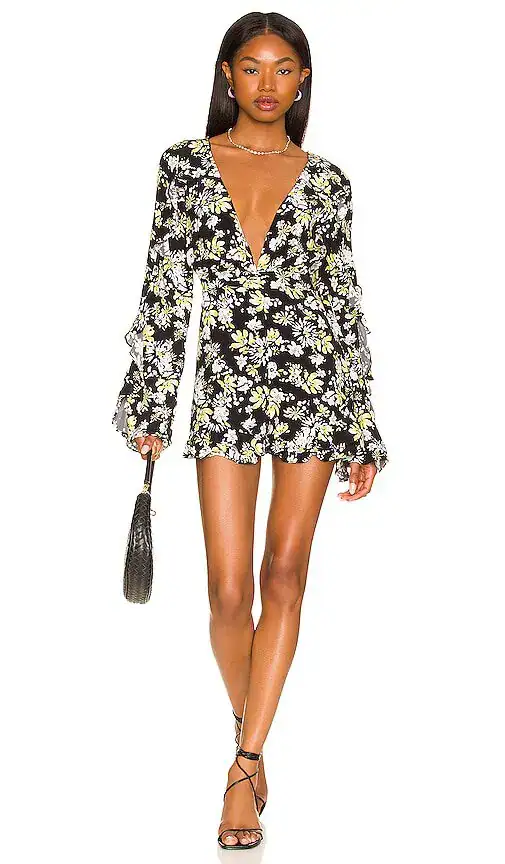 Majorelle Devon Romper In Black In Springfield Multi - 66% Off  display picture 1