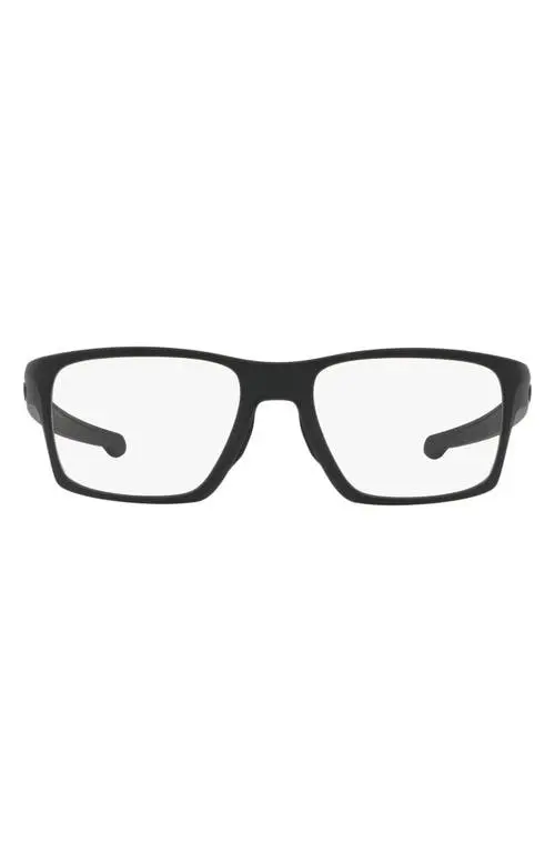 Oakley Litebeam 55mm Square Eyeglasses - Black