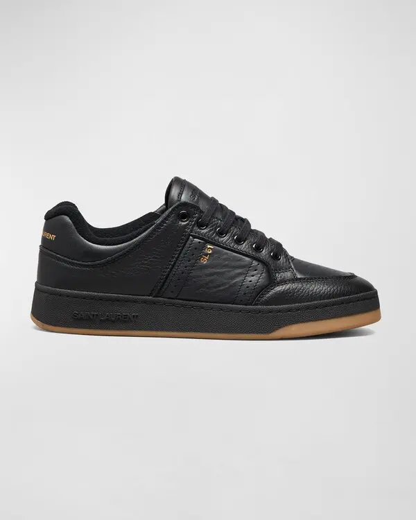 Saint Laurent Sl/61 Low-top Leather Sneakers