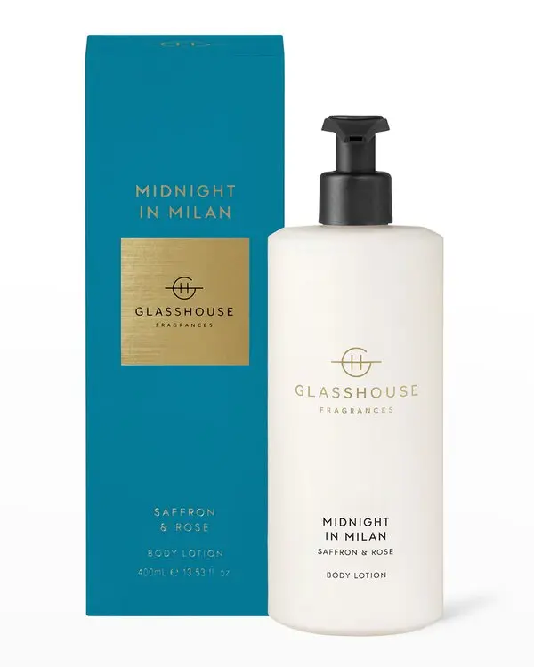 GLASSHOUSE FRAGRANCES 13.5 Oz. Midnight In Milan Body Lotion