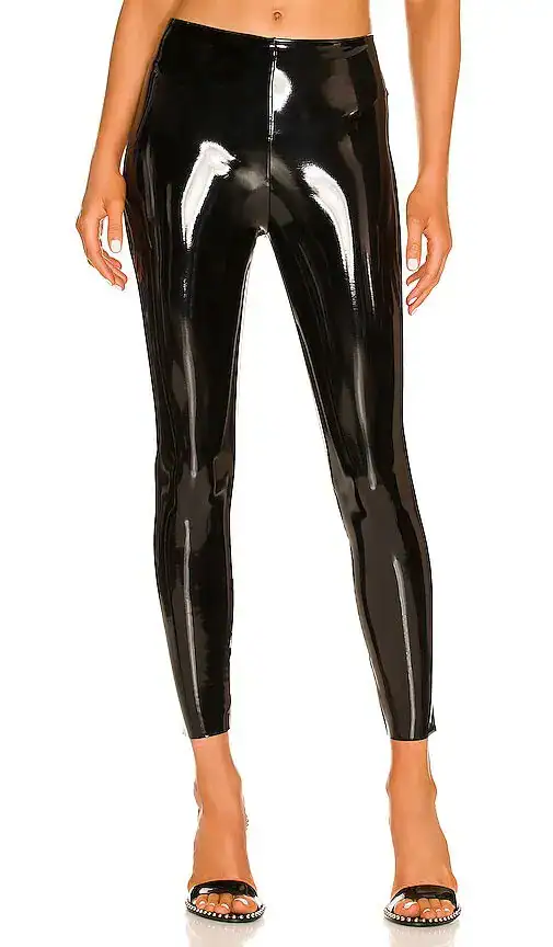 Commando Faux Patent Leather Petite Matte Leather Leggings