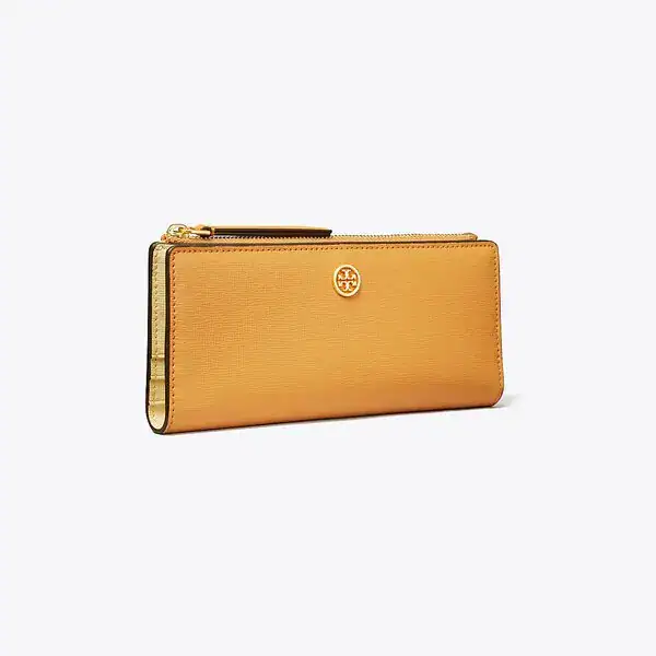 Tory Burch Robinson Zip Slim Wallet Tory Burch Robinson Zip Slim