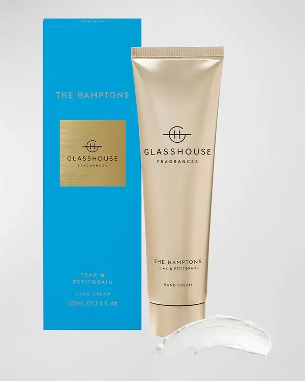 GLASSHOUSE FRAGRANCES 3.4 Oz. The Hamptons Hand Cream