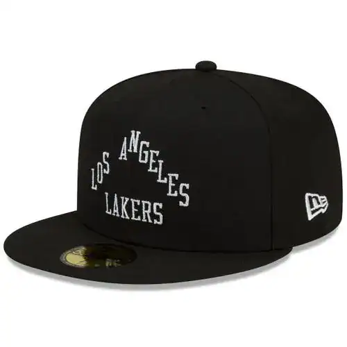 New Era White Los Angeles Lakers 2021/22 City Edition Alternate