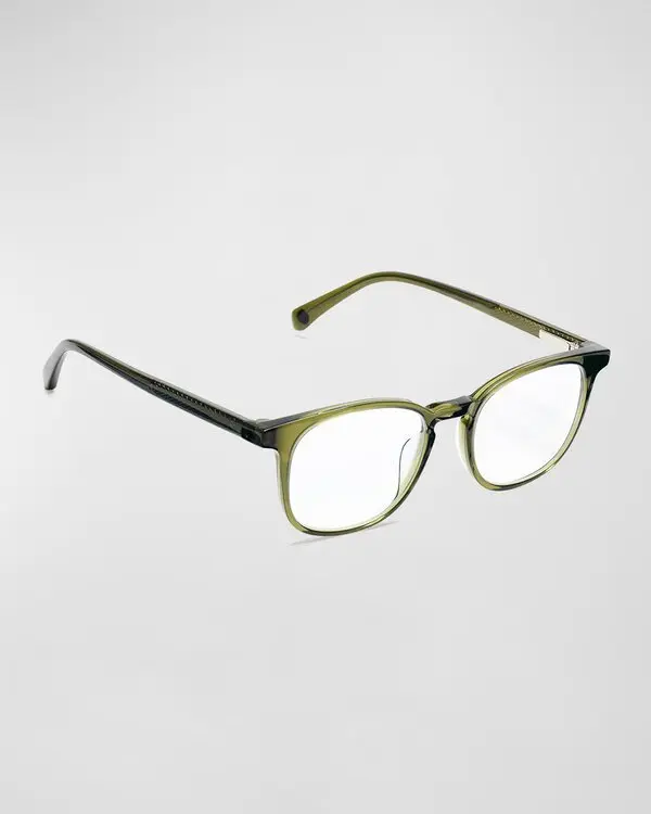 Eyebobs Boardroom Reader Glasses - Olive Crystal