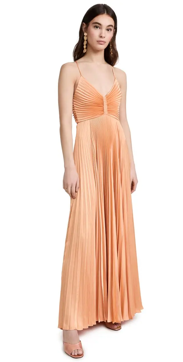 strapless open back dress Aries Gown main image 0