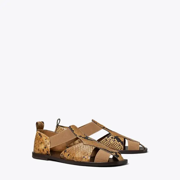 Tory Burch Fisherman Sandal - Brown Roccia