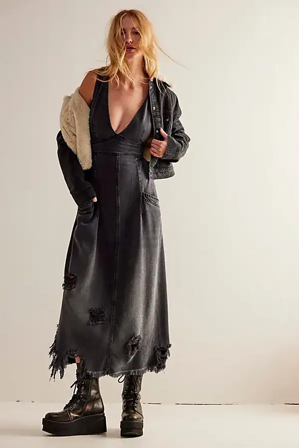 chinese dress ladies Free People Carmen TIE Back Maxi Dress (Purple Combo) (XS) at Amazon  Women's Clothing store