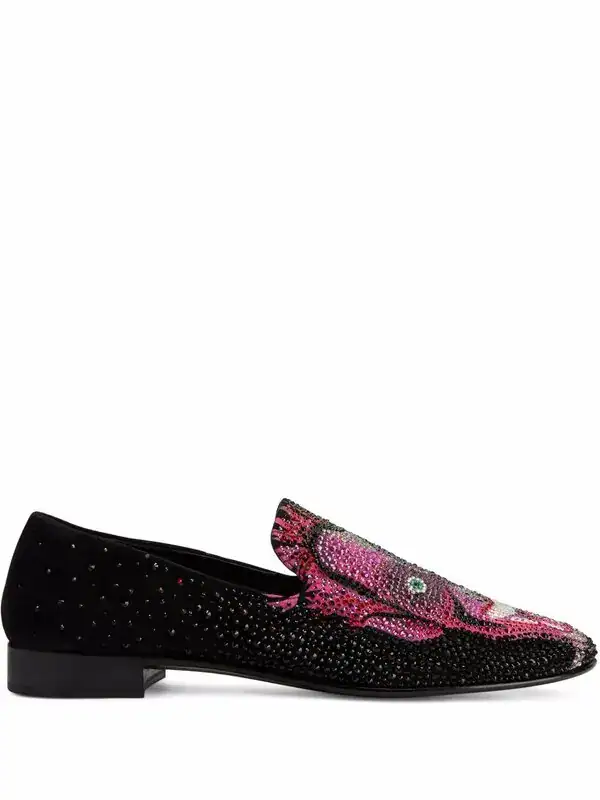 Giuseppe Zanotti Lewis Special Crystal-Embellished Loafers  display picture 1