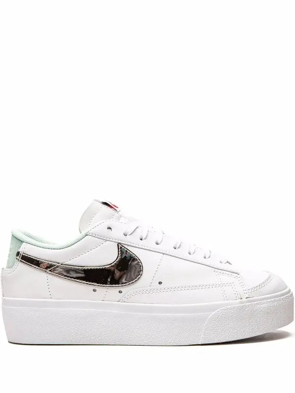 Nike Blazer Low Platform Sneakers - White